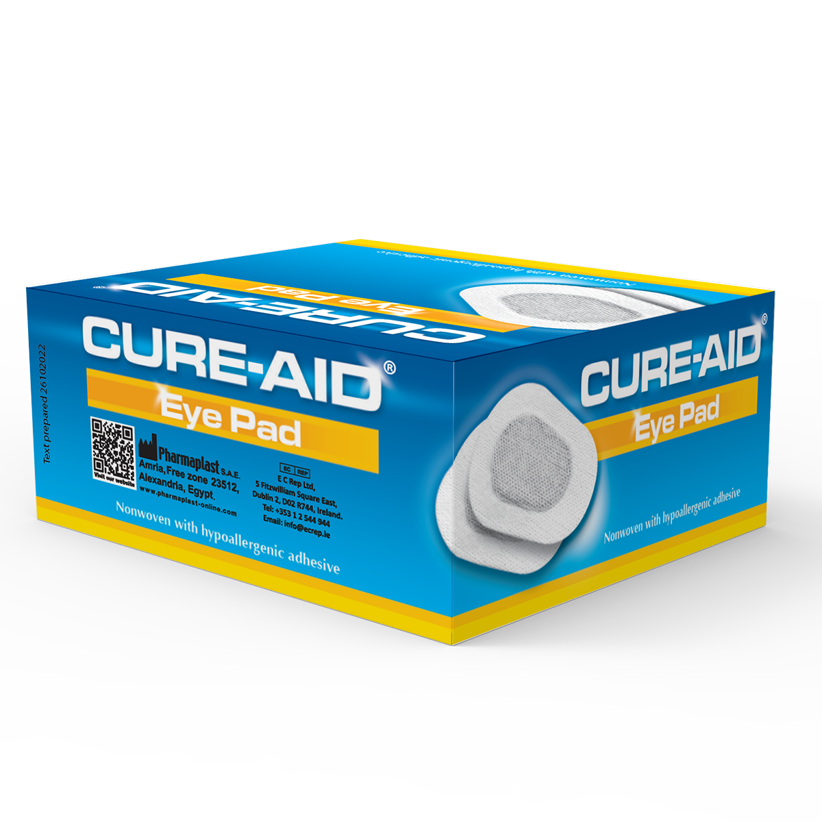 Cure-Aid Eye Pad – Firstclassmedical